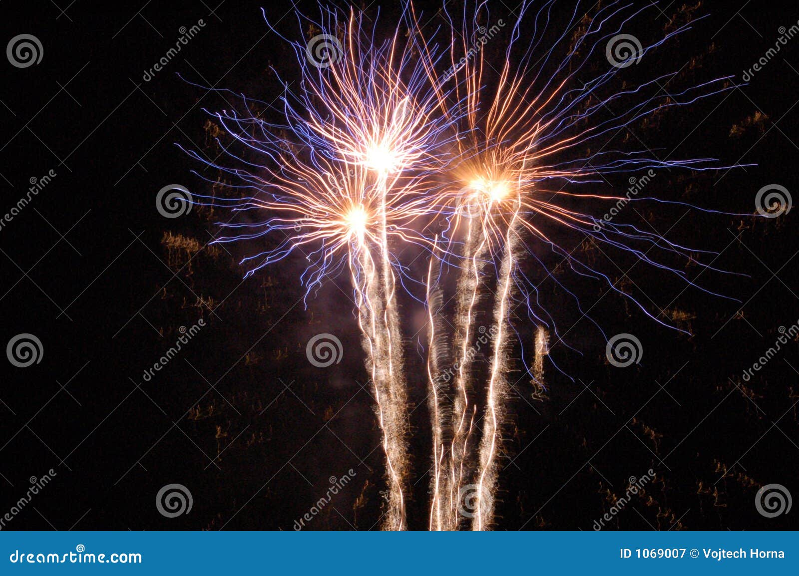 Electric Fireworks Picture. Image: 1069007