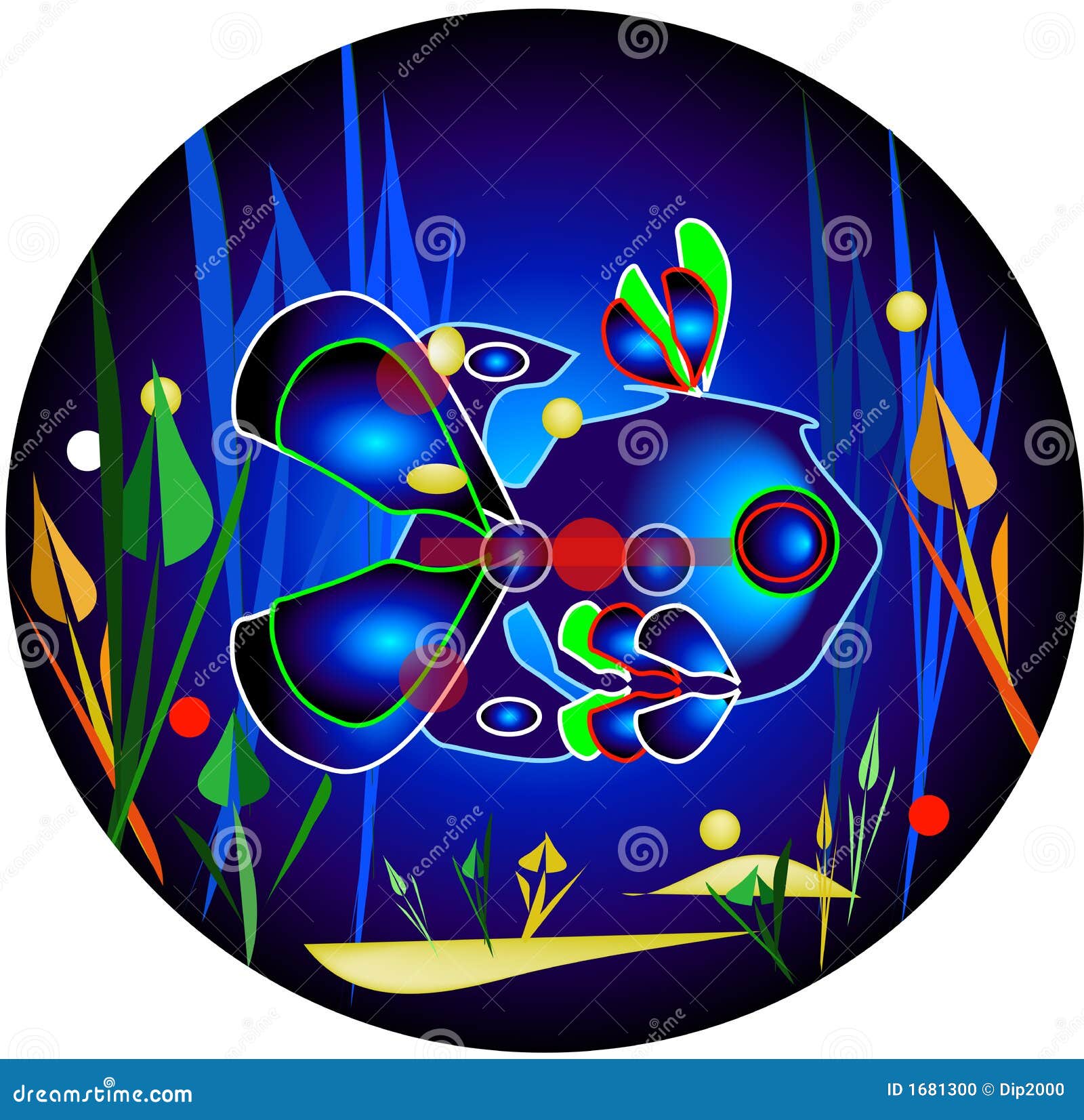 Electric Fish Ray Coloring Pages Royalty-Free Stock Image ...