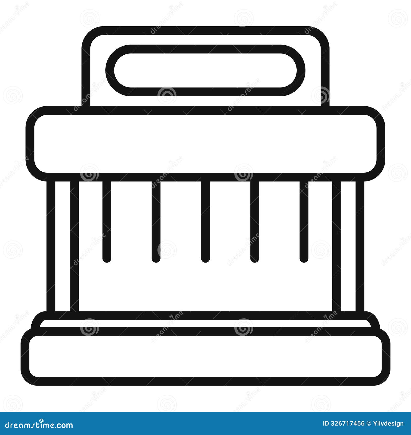 Electric Food Dehydrator Machine Icon Outline Style Stock Vector ...