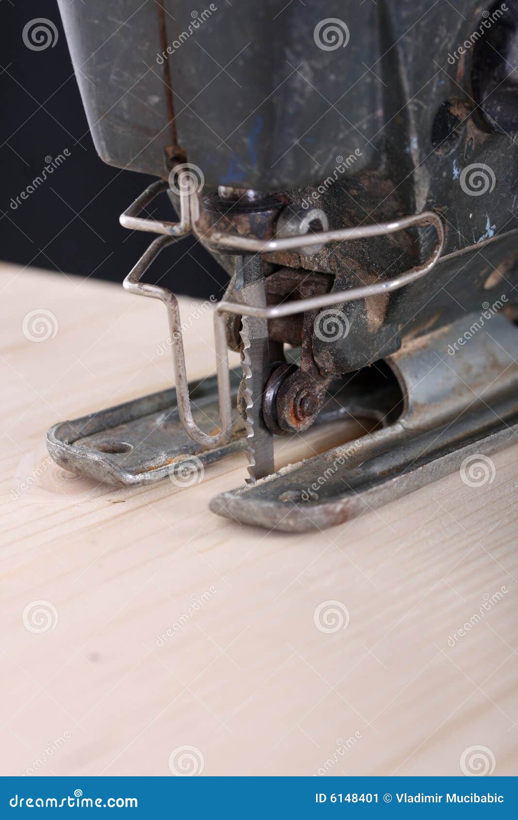 Electric fret saw stock image. Image of industry, professional - 6148401