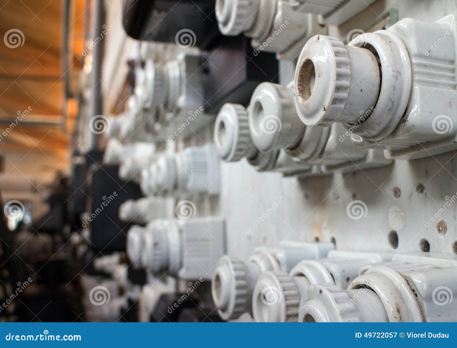 Electric Fuses Installed In The Electrical System. Electric Shock ...