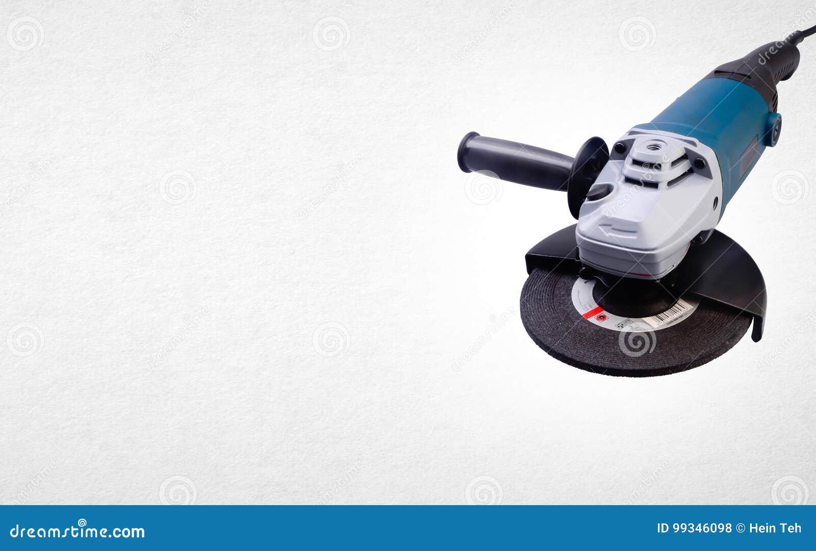 Electric Grinder Mechanic or Angle Grinder on Background. Stock Photo ...