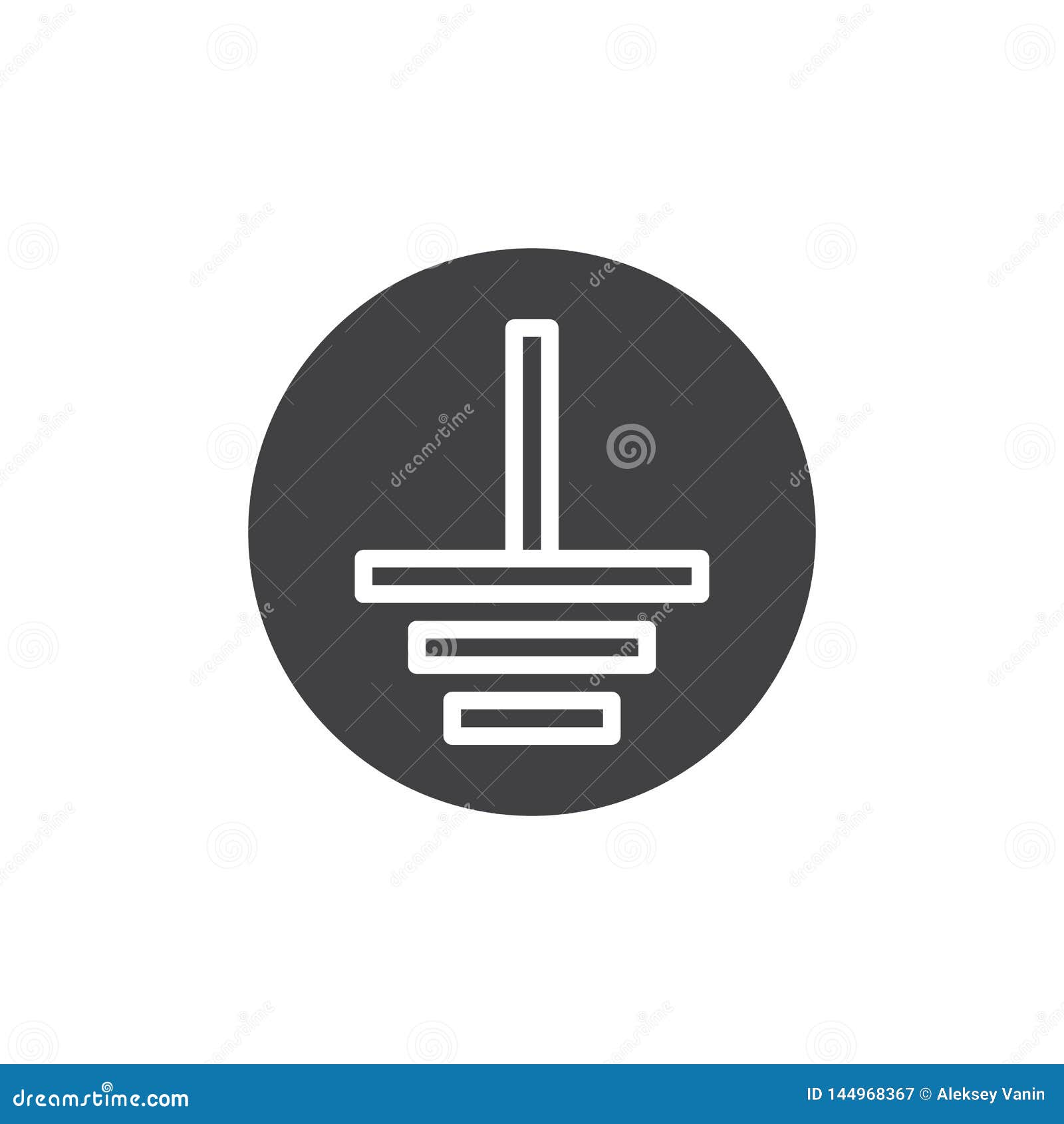 Electric Grounding Vector Icon Stock Vector - Illustration of ...