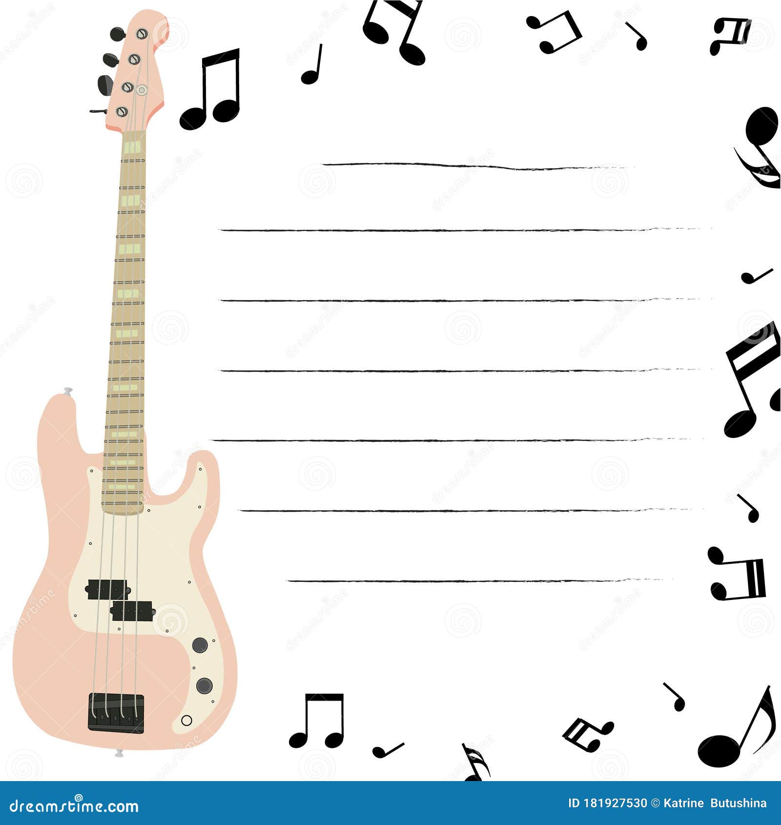 Guitar Page Border