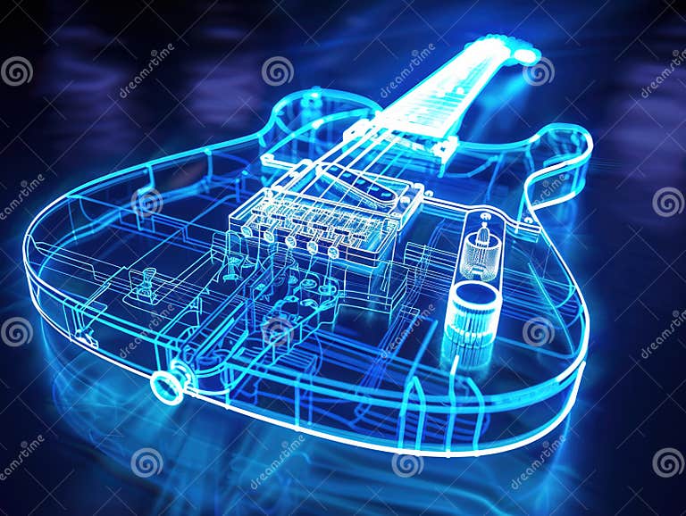 Electric Guitar Visualization with Augmented Reality Transparent ...