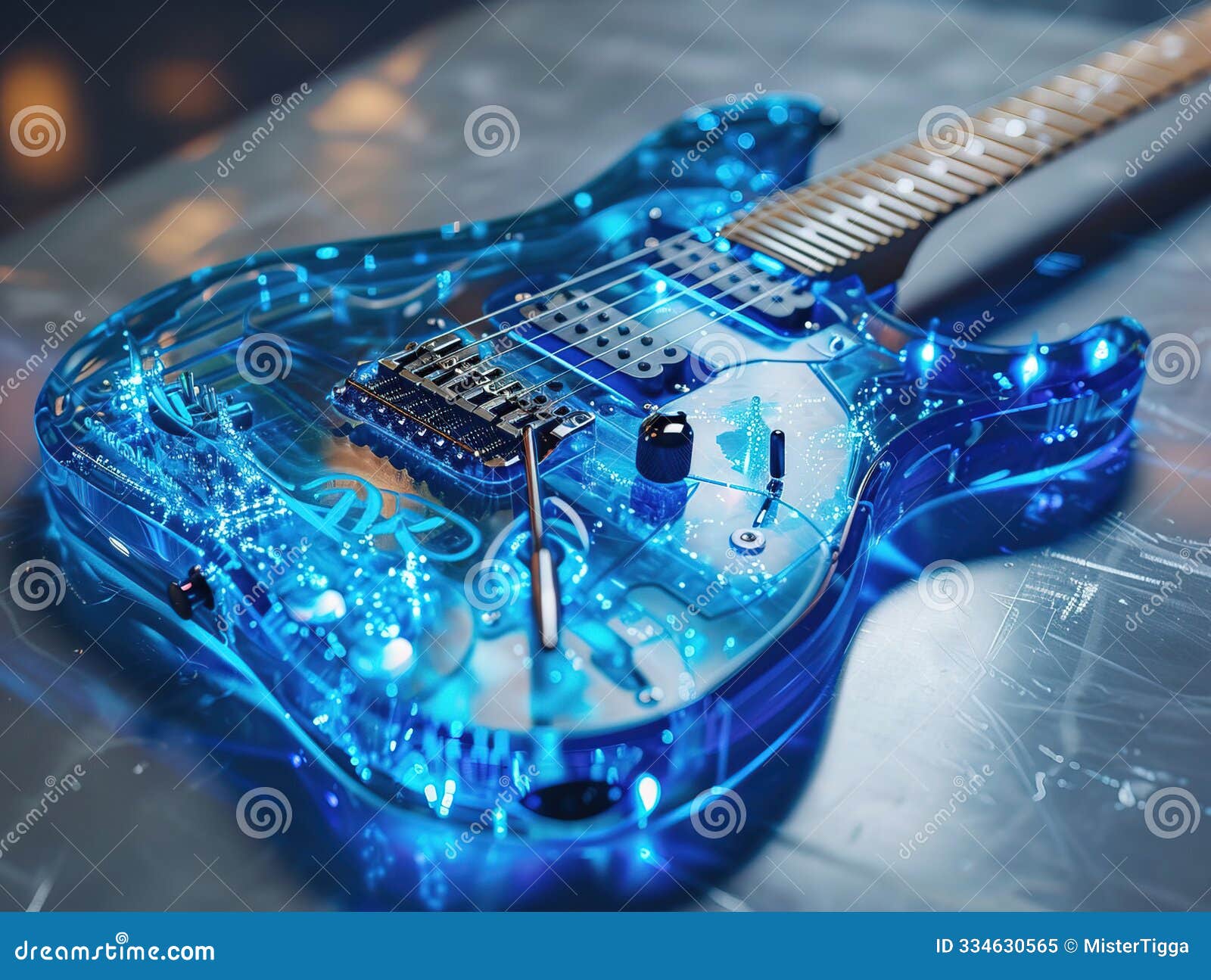 Electric Guitar Visualization with Augmented Reality Transparent ...