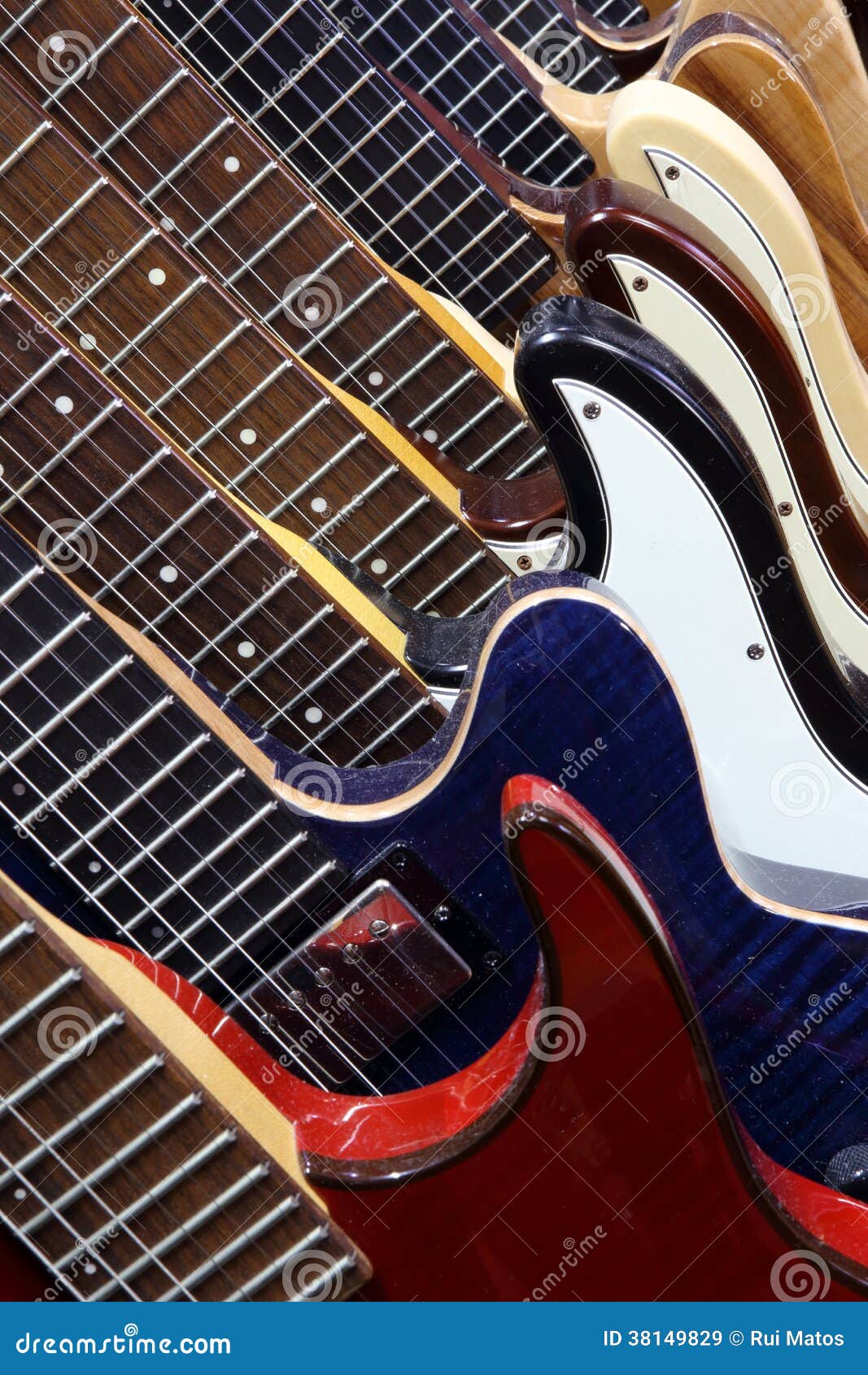 Guitars stock image. Image of instruments, repetition - 38149829