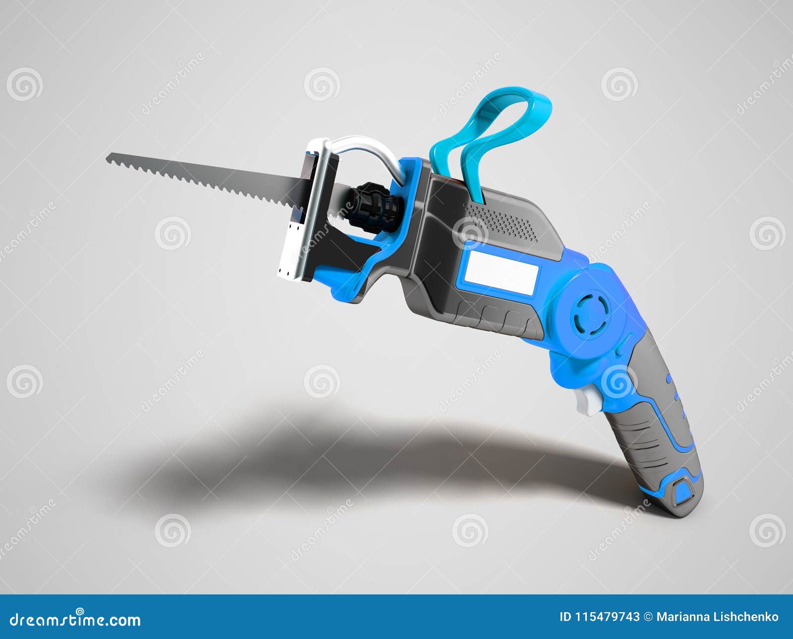 Electric Hacksaw on the Battery with Different Positions of the Stock ...