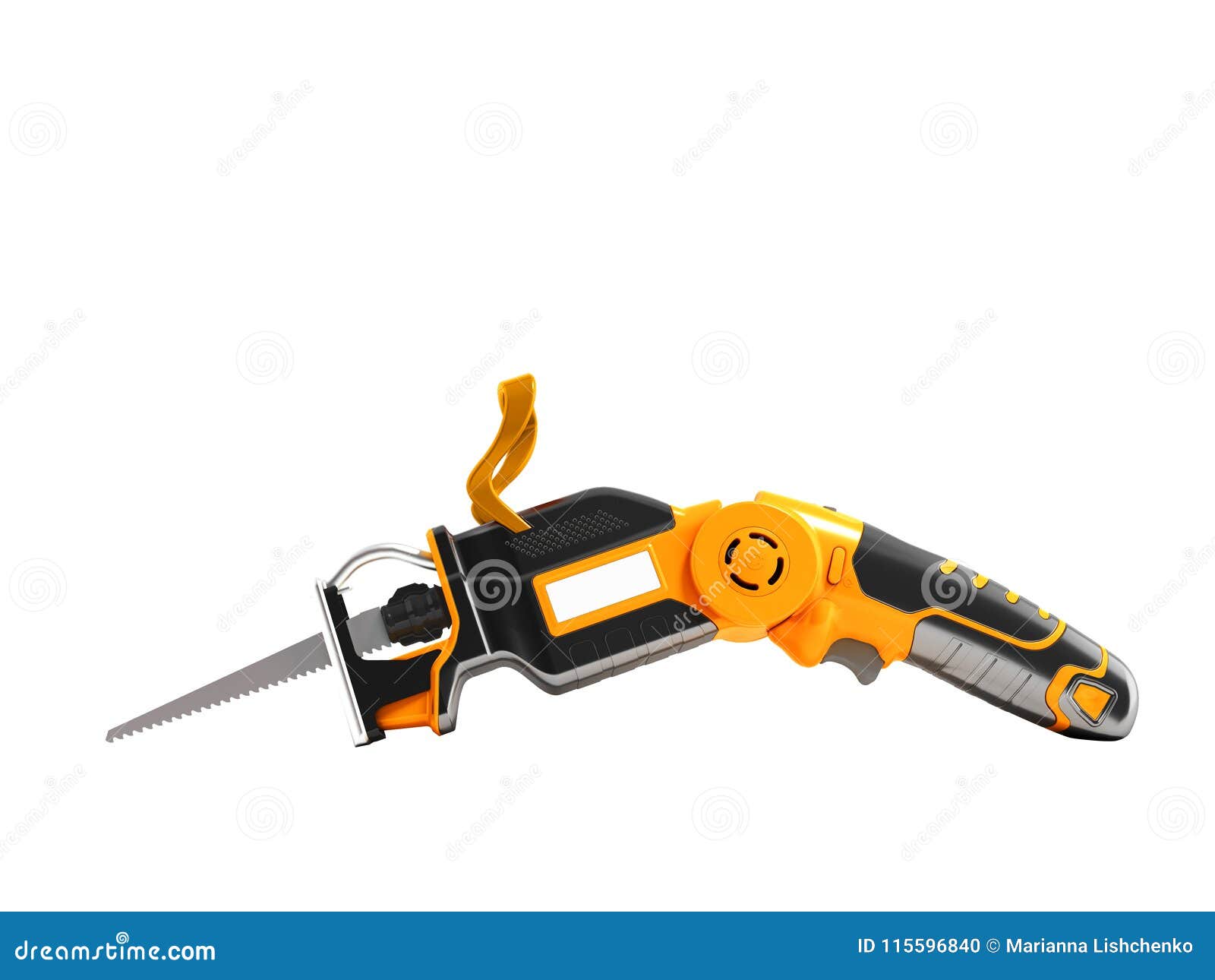 Electric Hacksaw on the Battery with Different Positions of the Stock ...