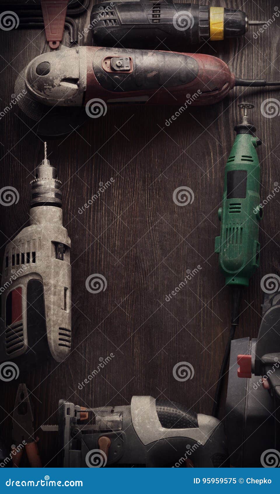 Electric Hand Tools Screwdriver Drill Saw Jigsaw Jointer Top V Stock ...