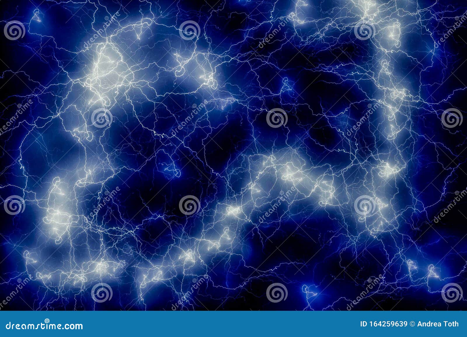 Electric Illustration Wallpaper, Background with Lightning Effect Stock ...