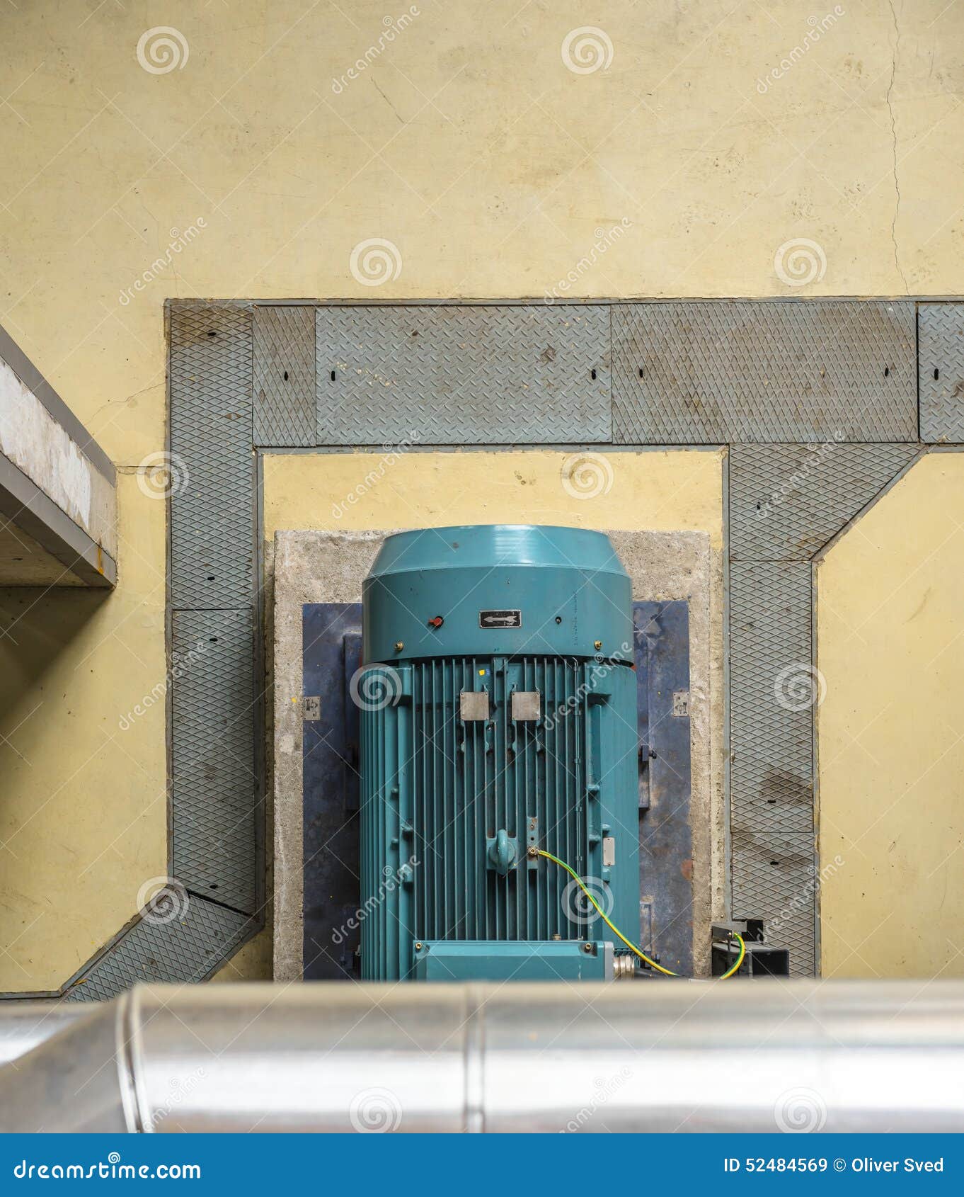 Electric Industrial Generator Stock Image - Image of generation ...