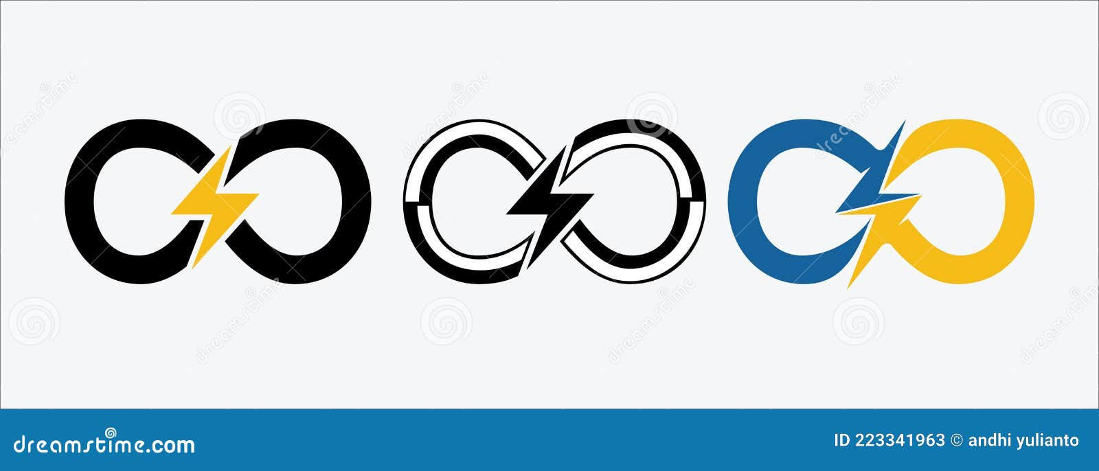 Infinity Eat Unlimited Food Logo Icon Symbol Template With Fork And ... Infinity Eat Unlimited Food Logo Icon Symbol Template With Fork And ...