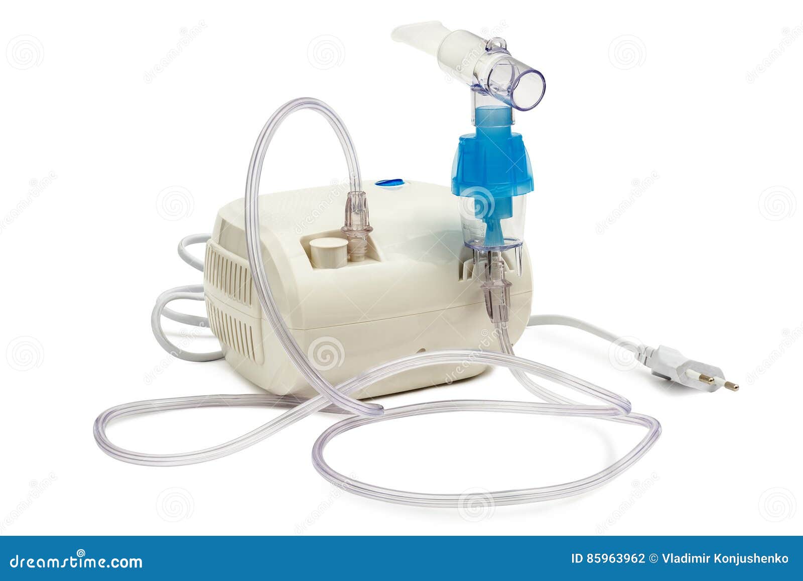 Electric Inhaler stock photo. Image of care, bronchitis - 85963962