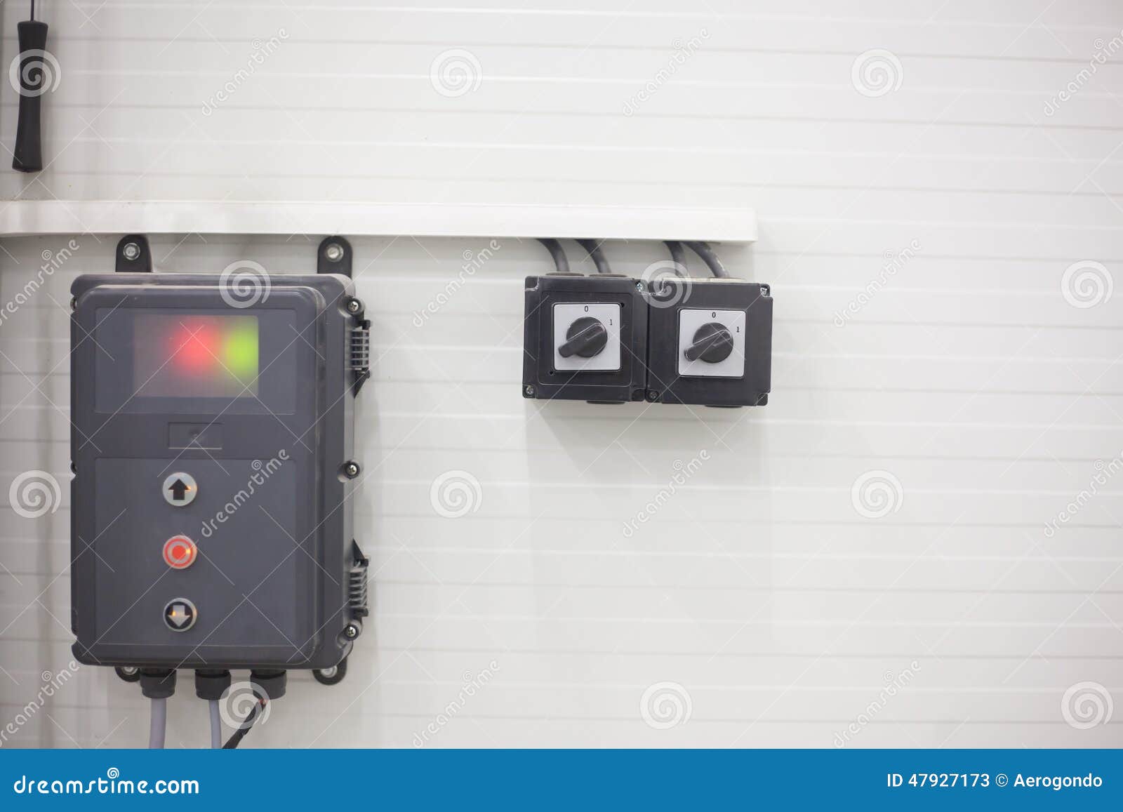 Electric Installations Background Stock Image - Image of circuit ...