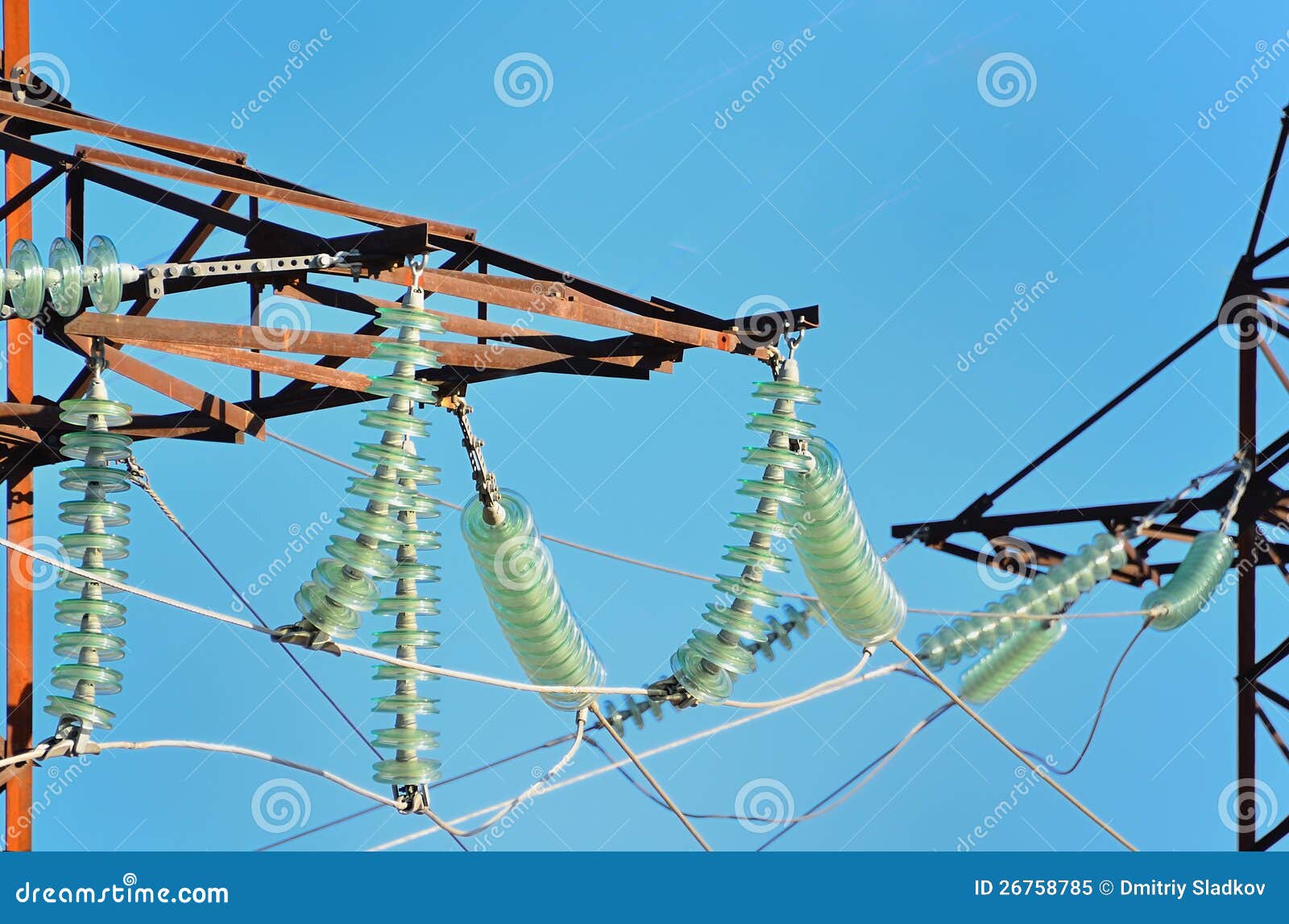 Electric insulator stock image. Image of construction - 26758785