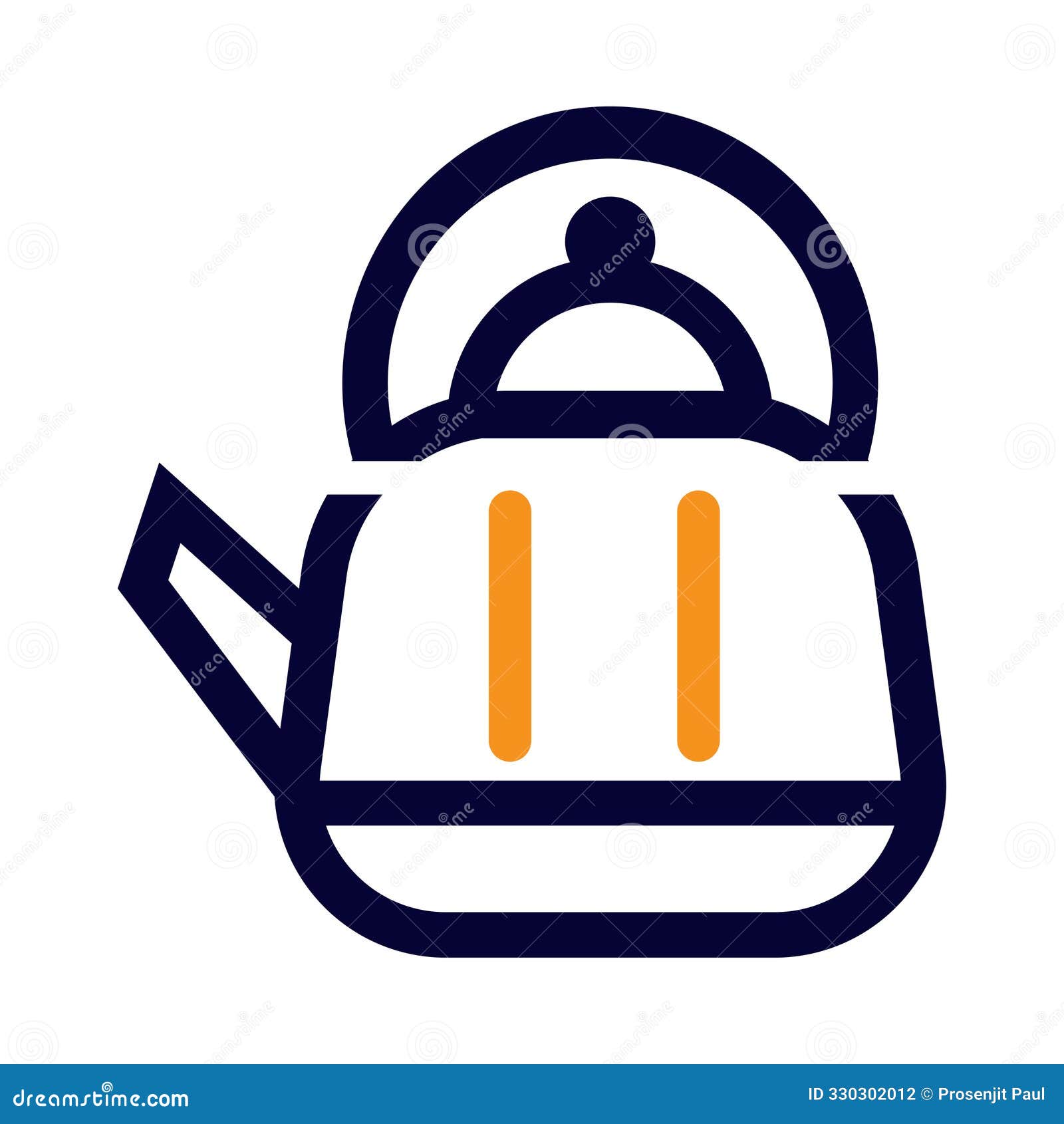 Electric Kettle, Boiling Kettle, Kettle Teapot with Degrees Icon Stock ...