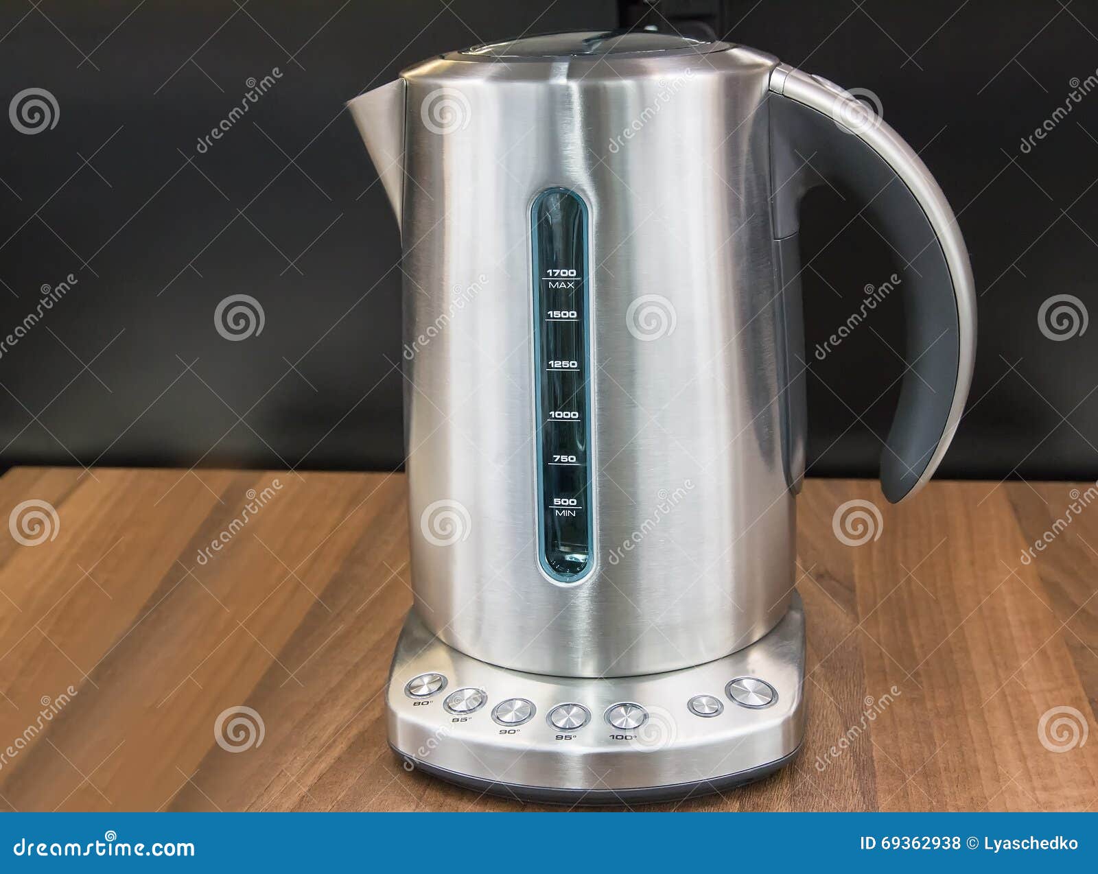 Electric Kettle on the Table Surface. Stock Photo - Image of equipment ...