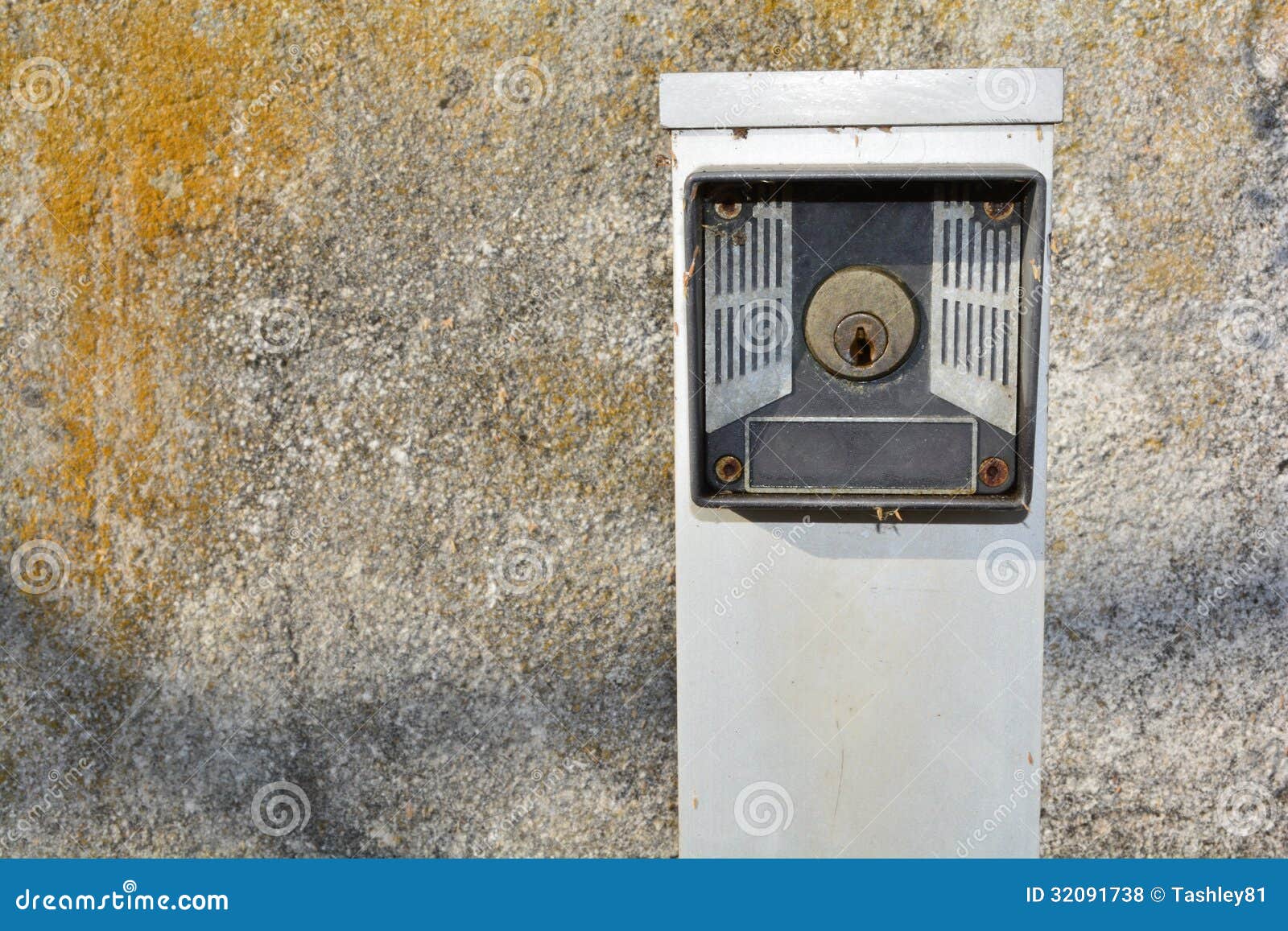 Electric key press stock photo. Image of entry, metal - 32091738