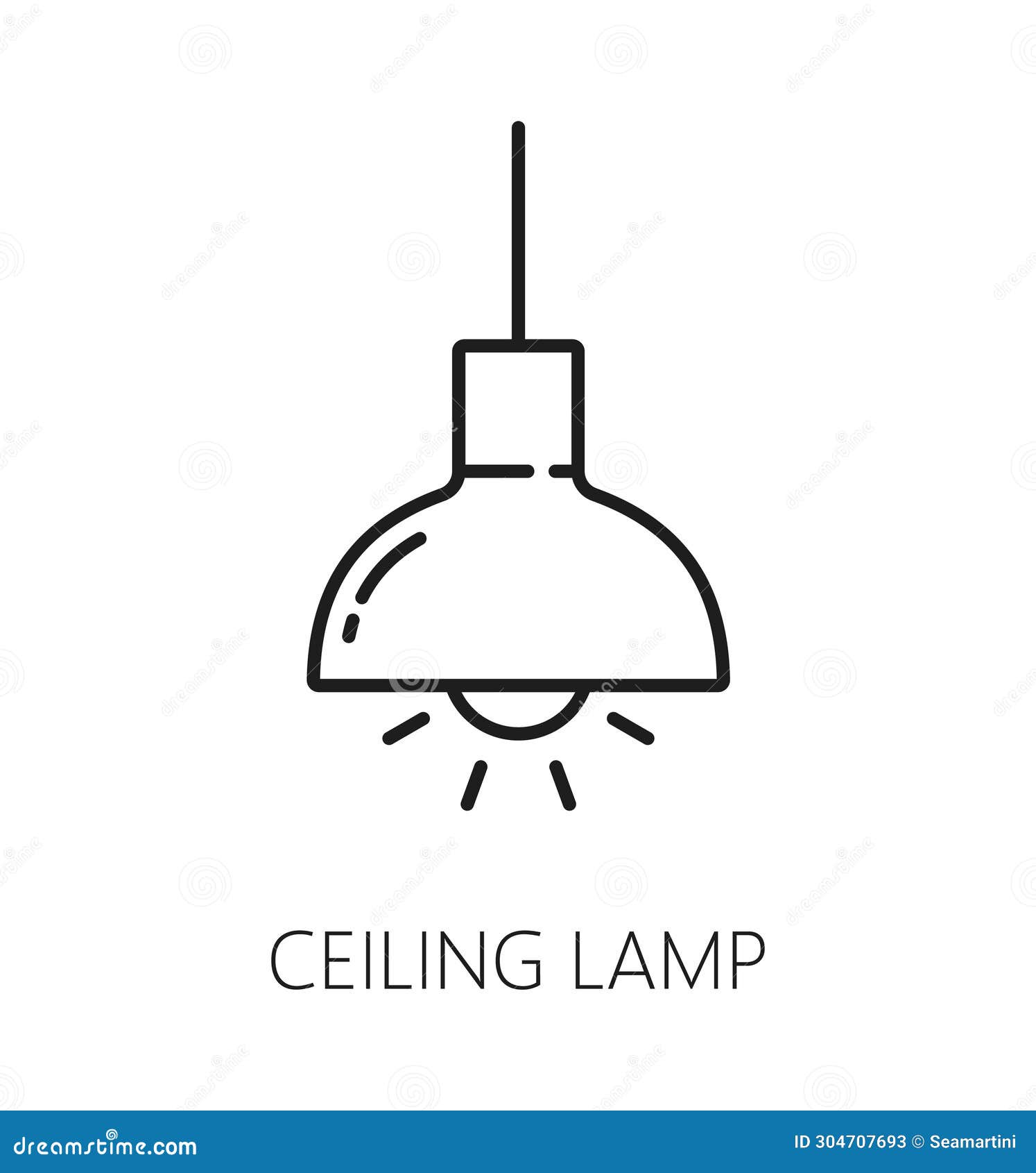 Electric Lantern, Indoor Ceiling Lamp Line Icon Stock Vector ... Electric Lantern, Indoor Ceiling Lamp Line Icon Stock Vector ...