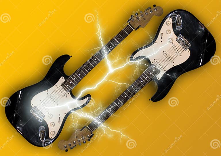 Electric Legend I stock illustration. Illustration of string - 4672464