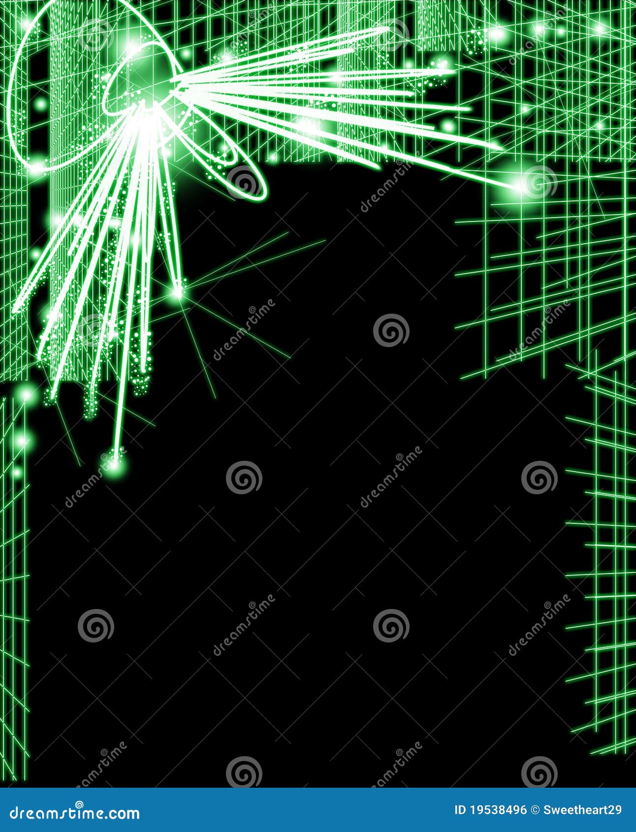 Electric Energy Light Grid Background Stock Illustration - Illustration ...