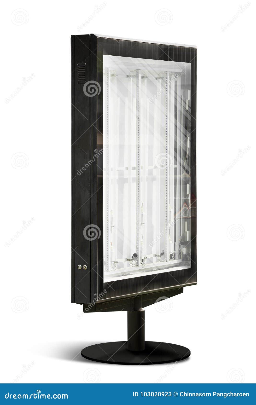 Electric light box stock image. Image of design, black - 103020923