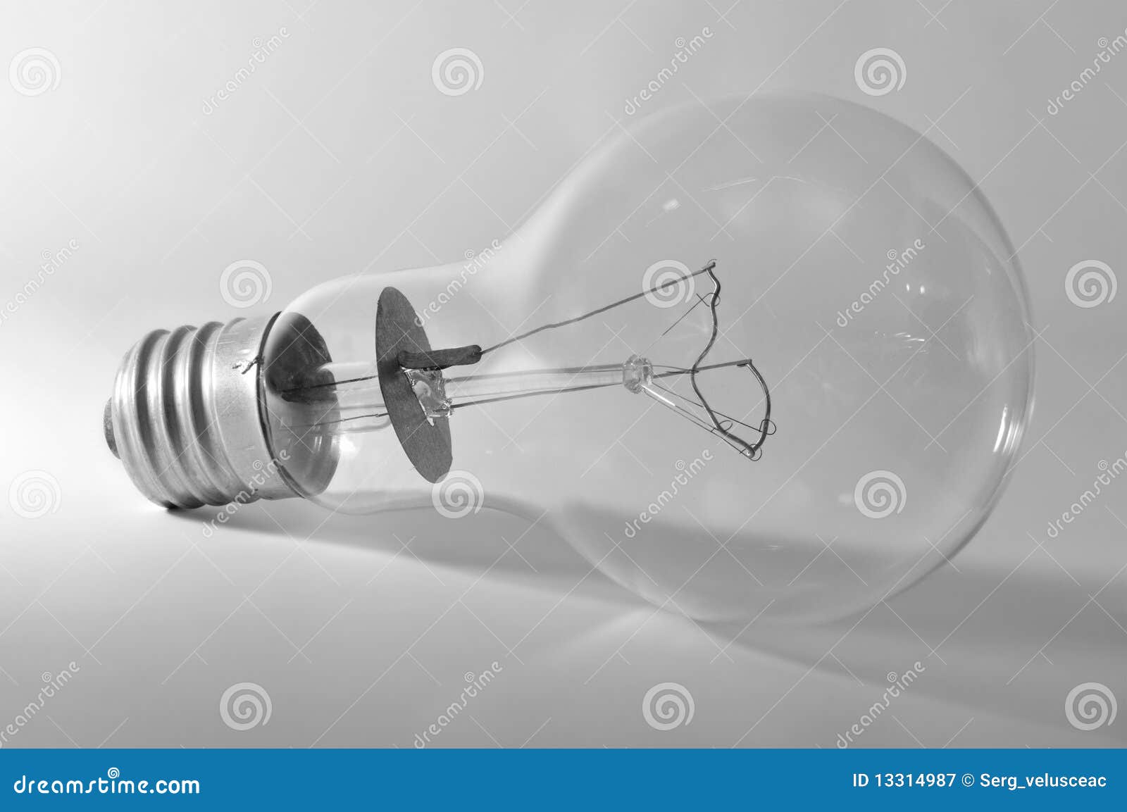 Electric light bulb stock image. Image of concept, reflection - 13314987