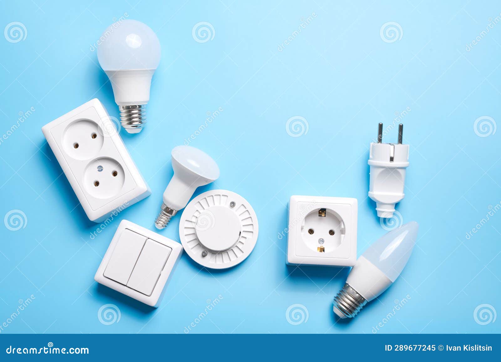 Electric Light Set with Dimmer Switch, Controllable Lighting. Saving ...
