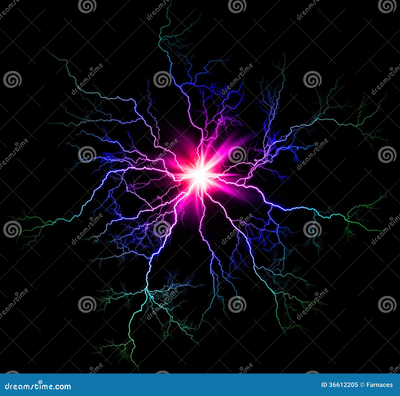 Electric lighting stock illustration. Illustration of electrical - 36612205