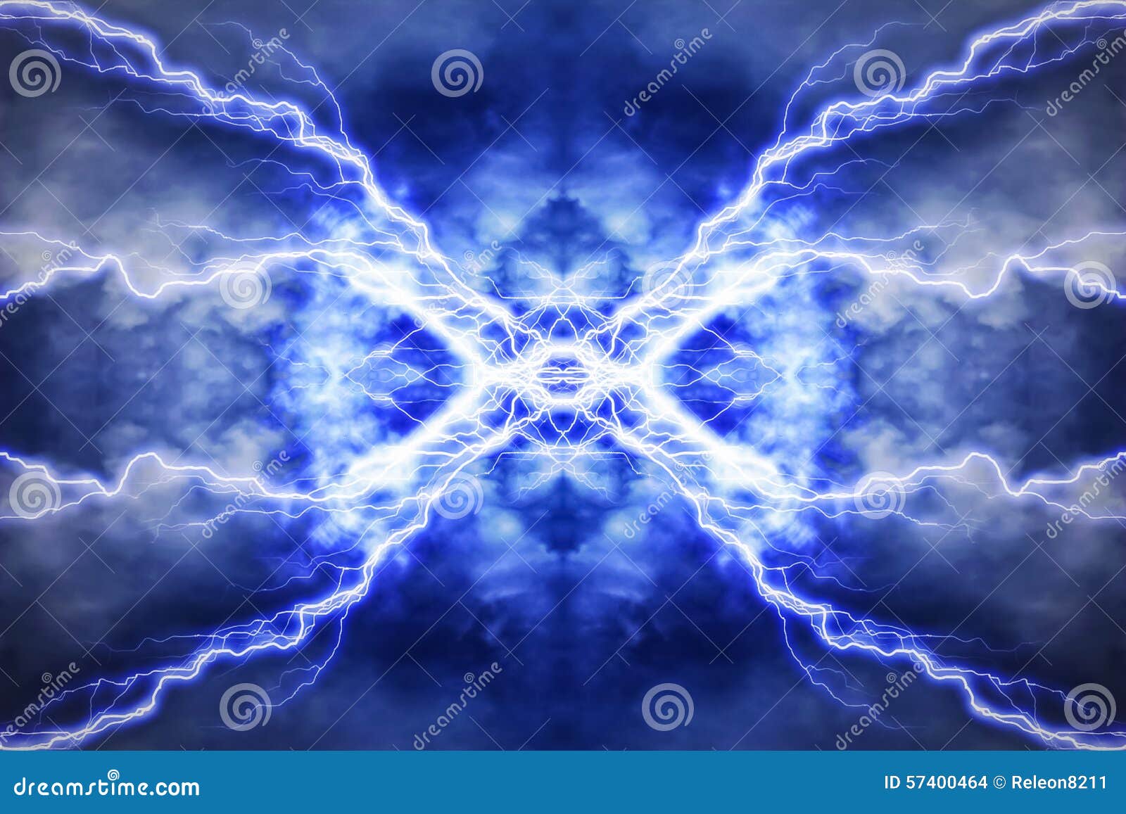 Electric Lighting Effect, Abstract Techno Backgrounds Stock ...