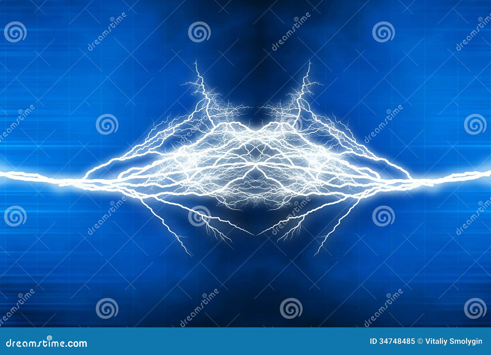 Electric lighting effect stock illustration. Illustration of background ...