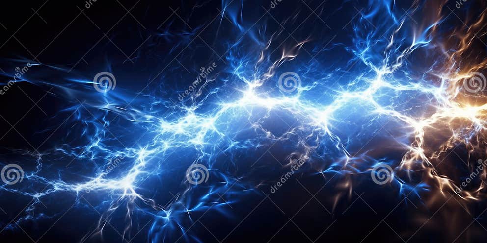Electric lightning stock illustration. Illustration of energy - 282962554