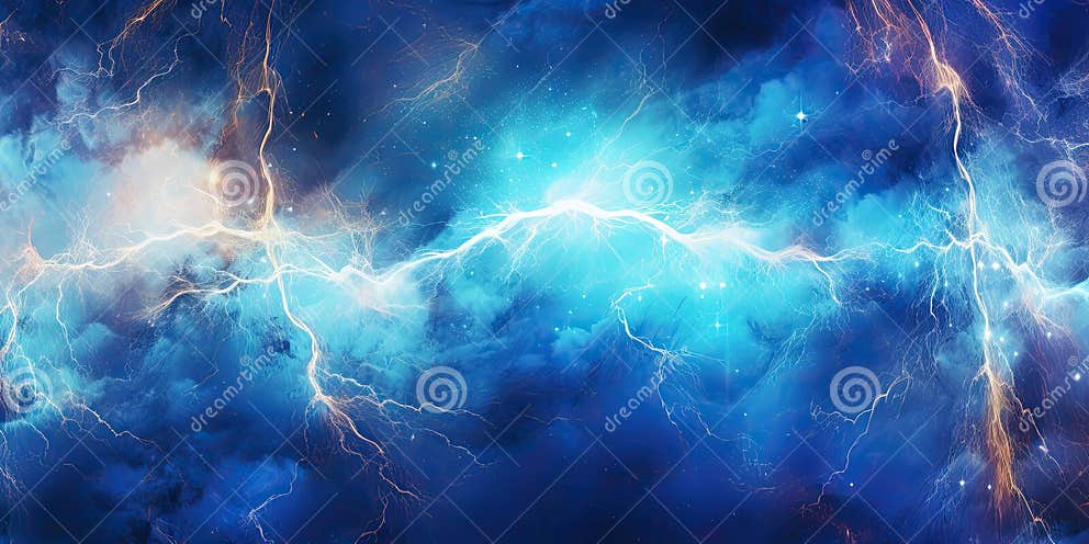 Electric lightning stock illustration. Illustration of danger - 282962631
