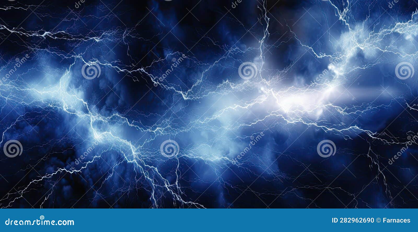 Electric lightning stock illustration. Illustration of design - 282962690