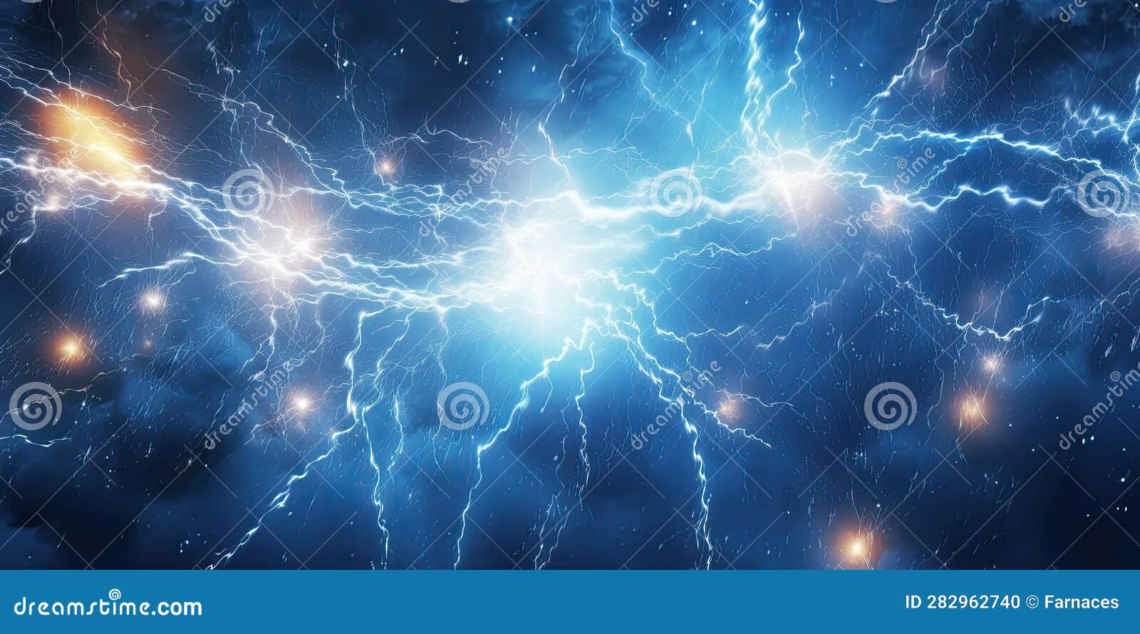 Electric lightning stock illustration. Illustration of flash - 282962740