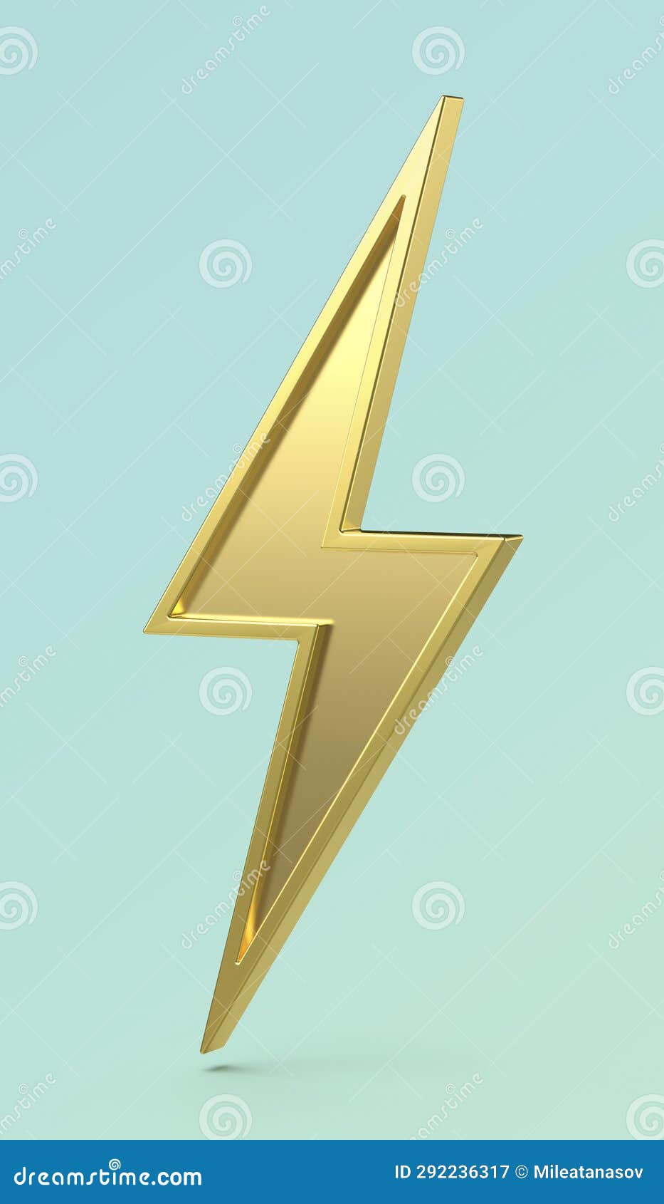 Electric Lightning Bolt Symbol Stock Illustration - Illustration of ...