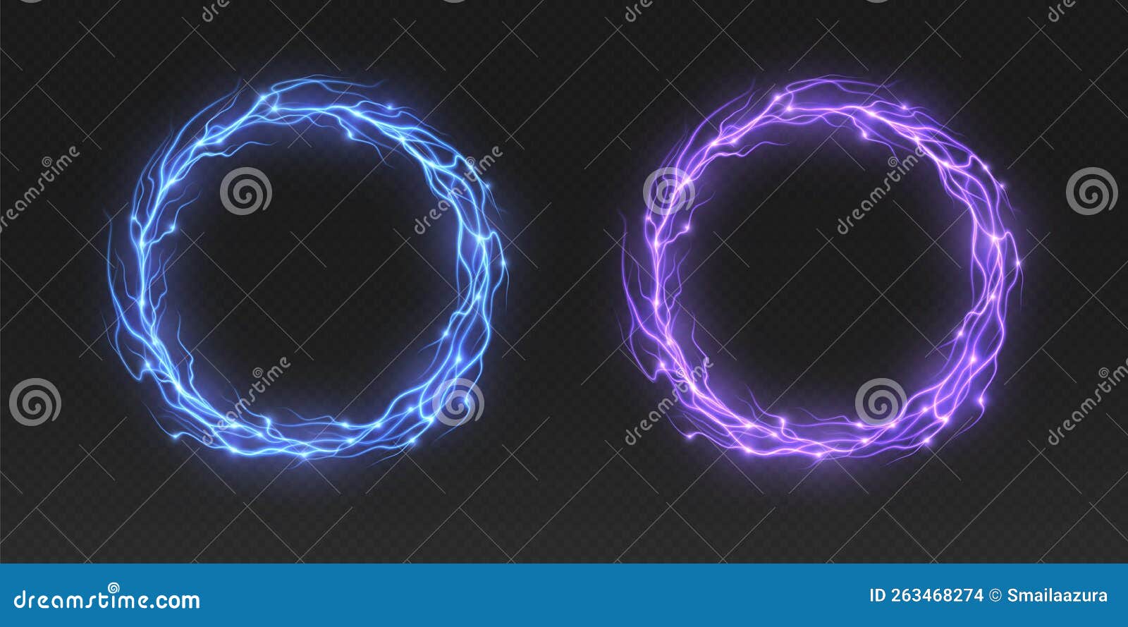 Lightning Border Royalty-Free Stock Photography | CartoonDealer.com ...