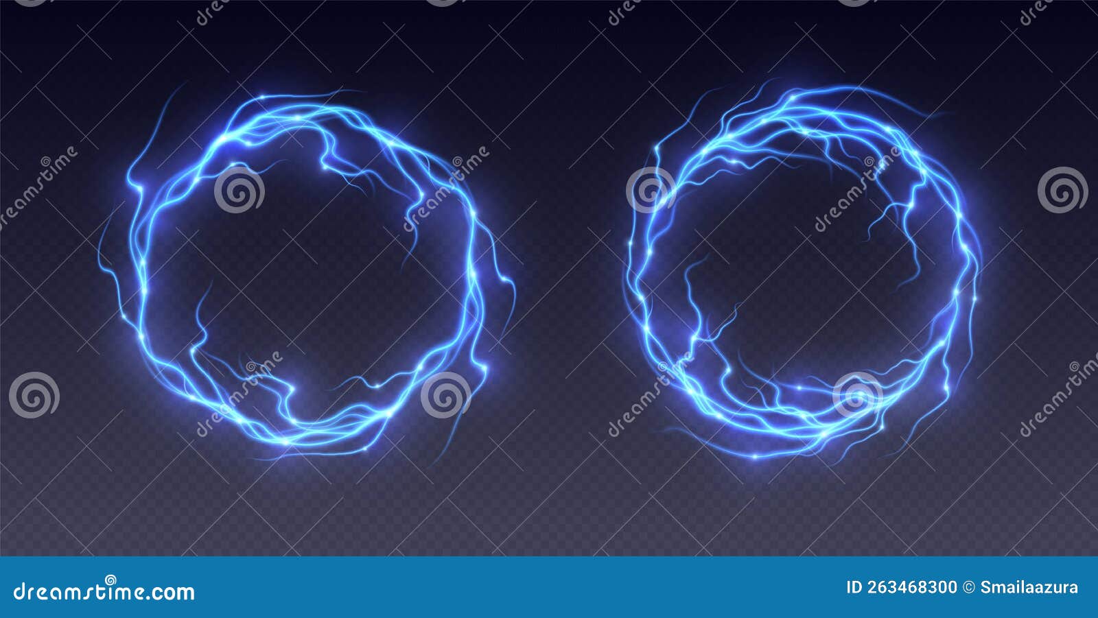 Lightning Border Royalty-Free Stock Photography | CartoonDealer.com ...
