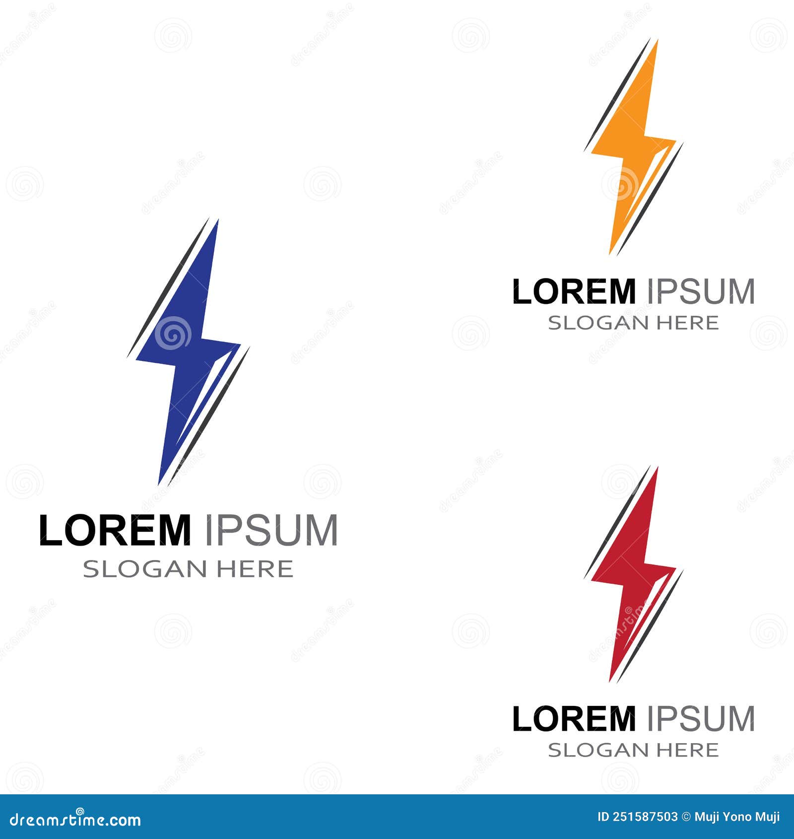 Electric Lightning Logo, Using Modern Vector Illustration Design ...