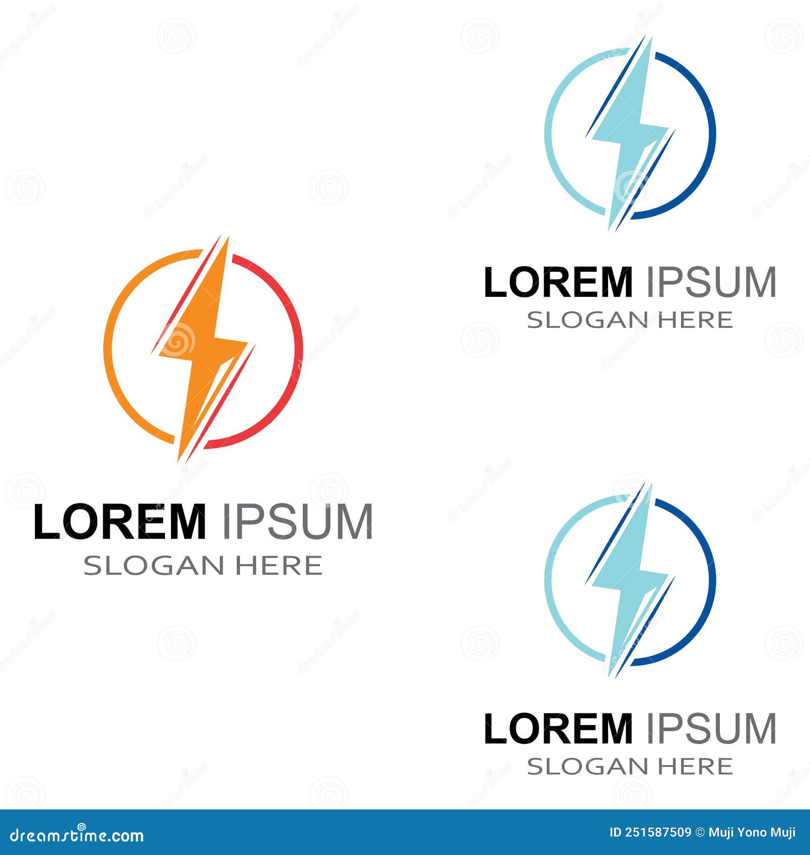 Electric Lightning Logo, Using Modern Vector Illustration Design ...