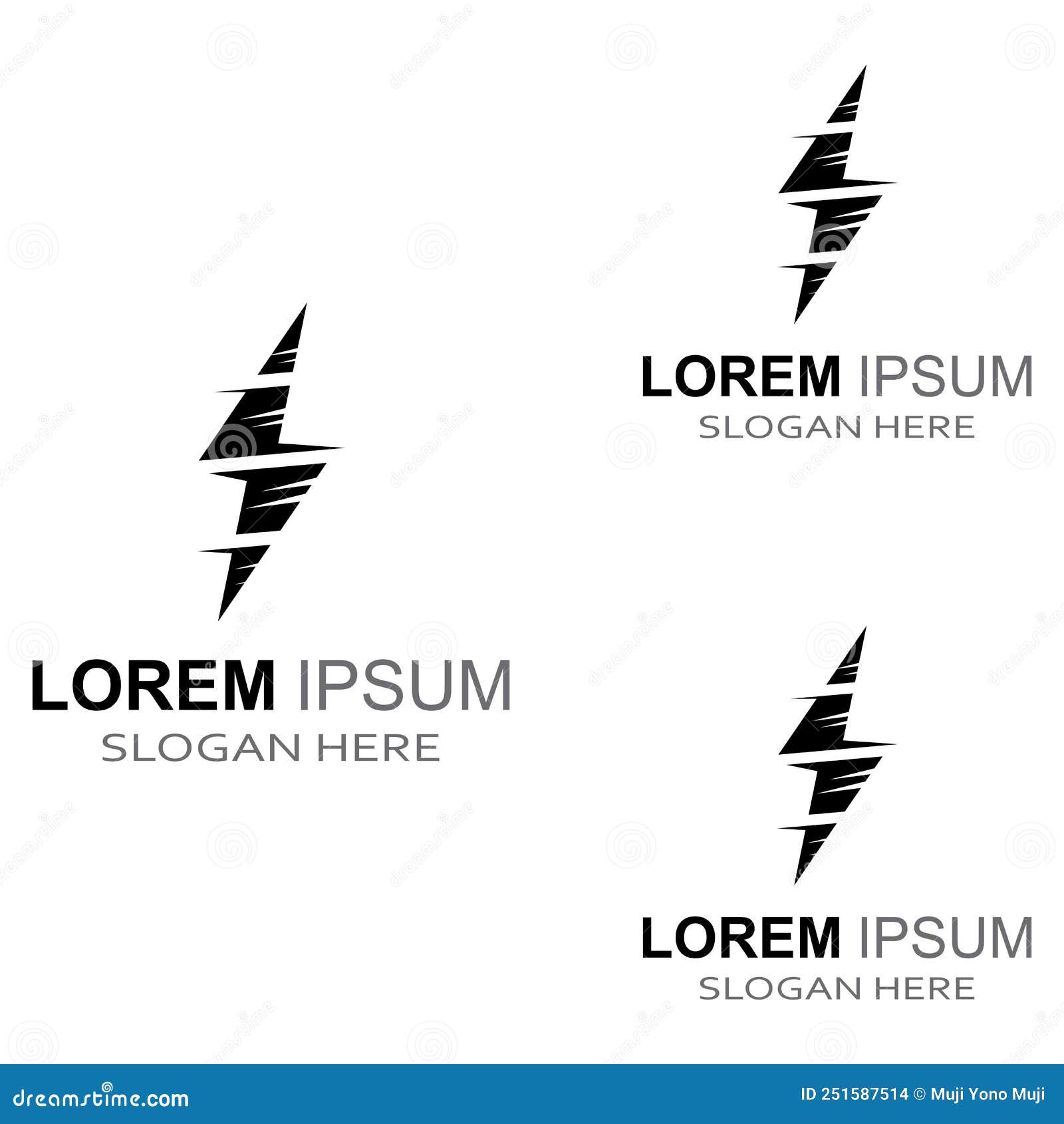 Electric Lightning Logo, Using Modern Vector Illustration Design ...