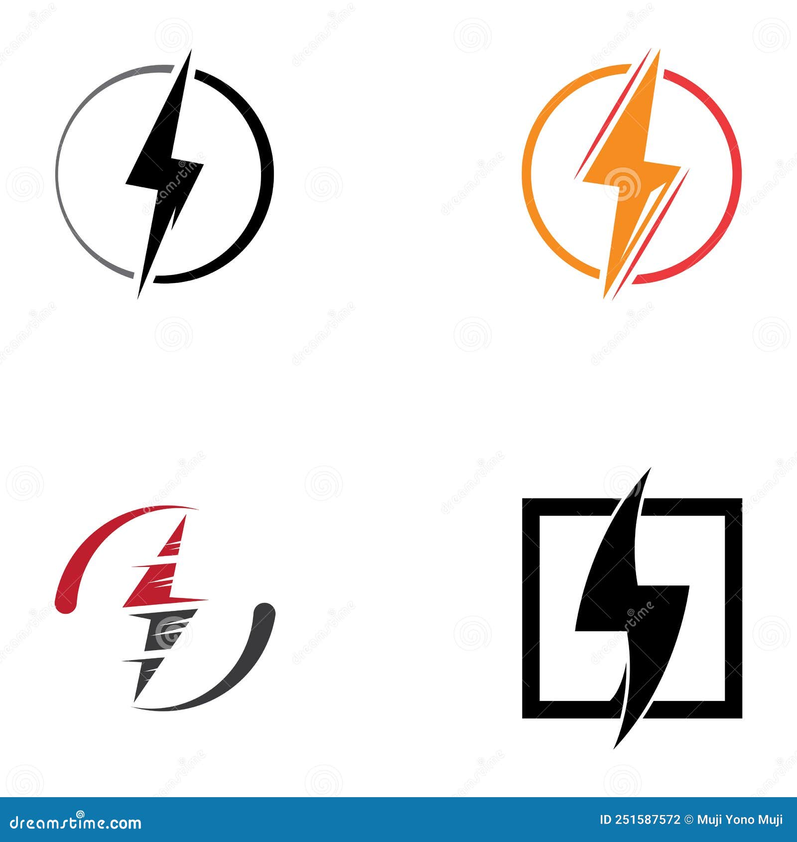 Electric Lightning Logo, Using Modern Vector Illustration Design ...