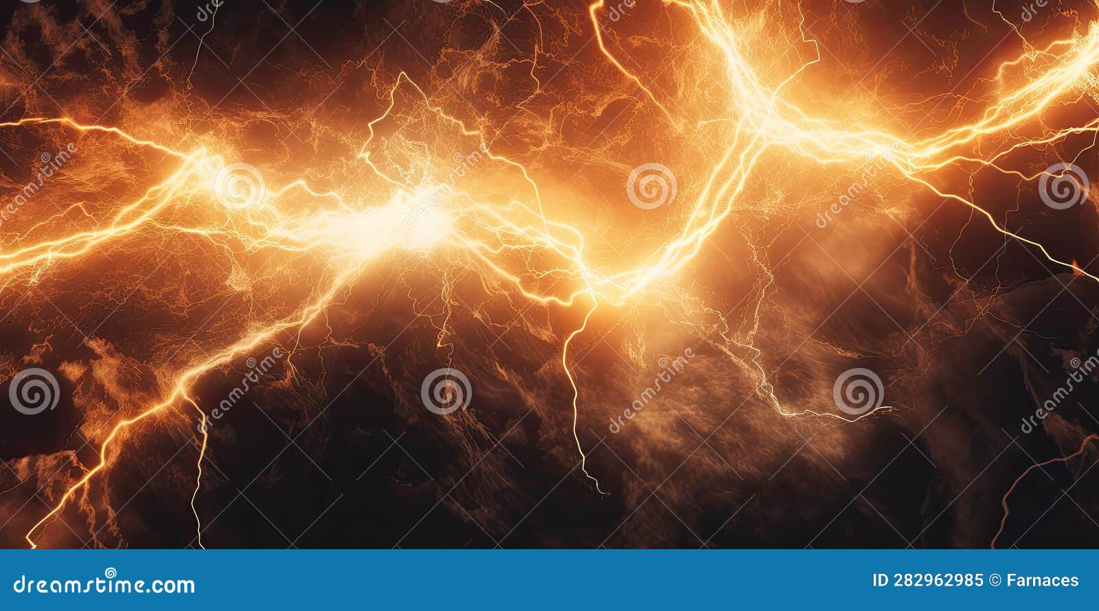 Electric lightning stock illustration. Illustration of storm - 282962985