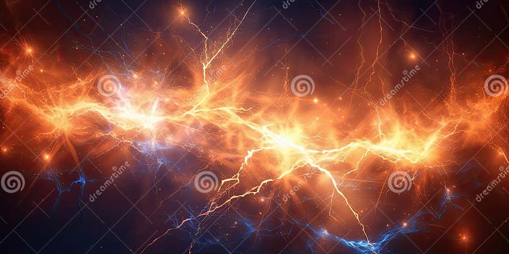 Electric lightning stock illustration. Illustration of effect - 282963074