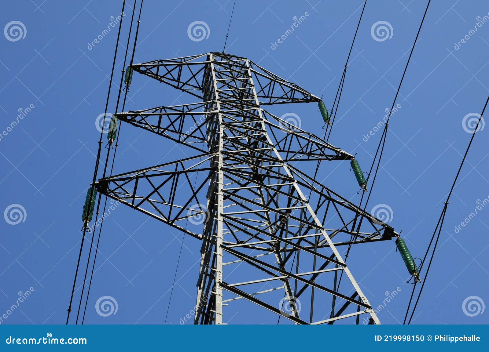 Electric line in France stock photo. Image of france - 219998150