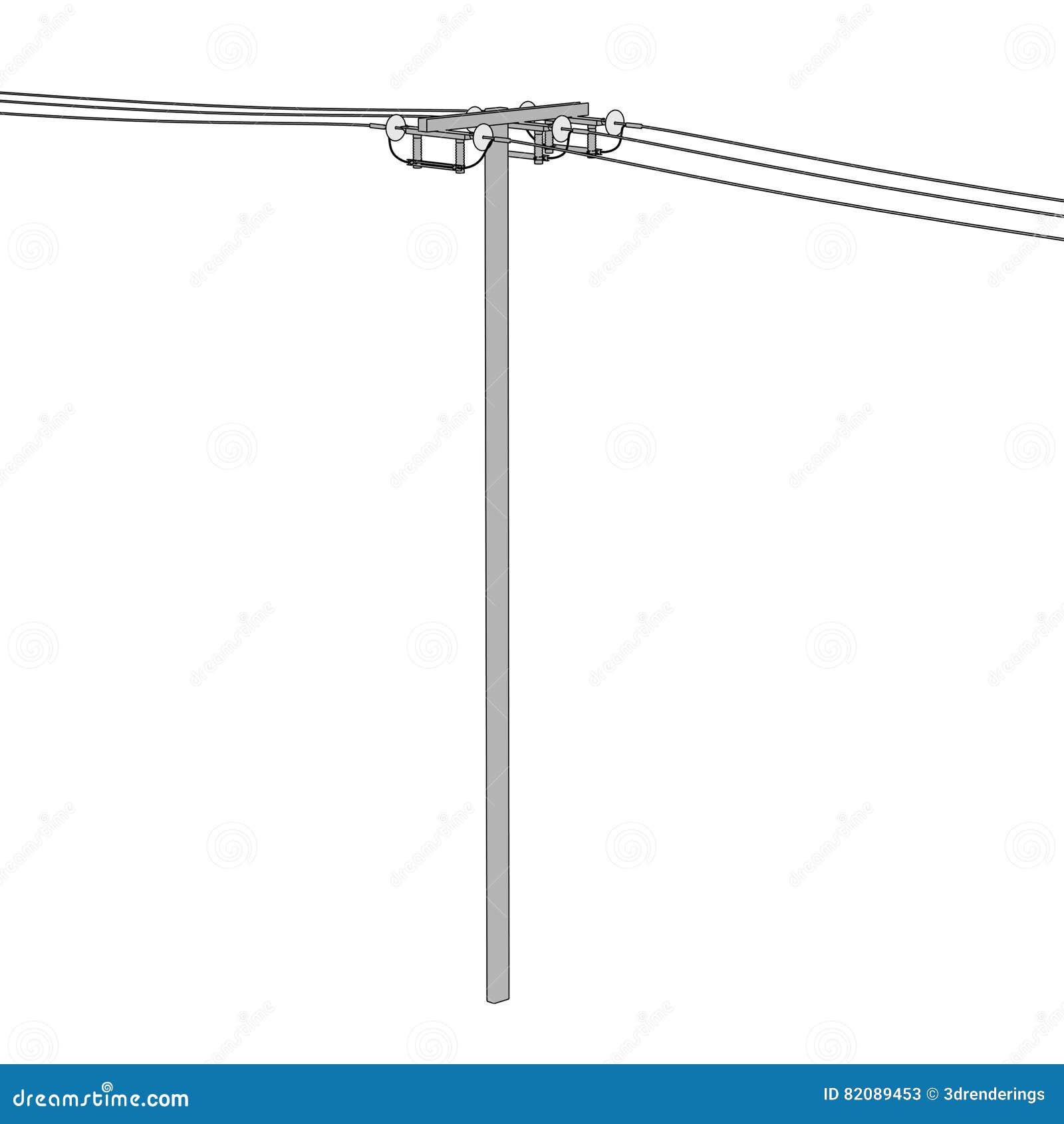 Electric lines stock illustration. Illustration of vintage - 82089453