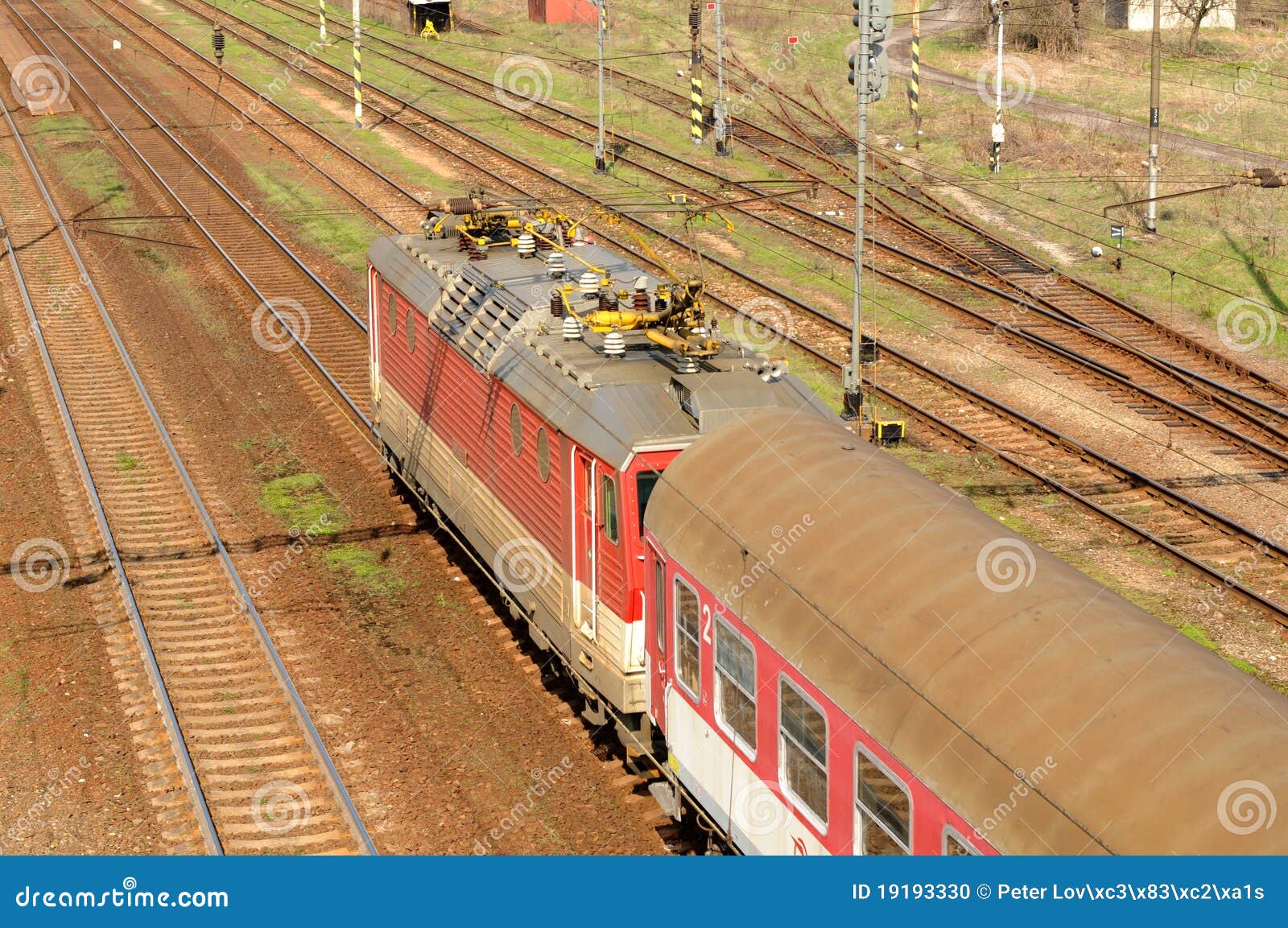 Electric Locomotive E.499.3 Editorial Image - Image of touristick ...