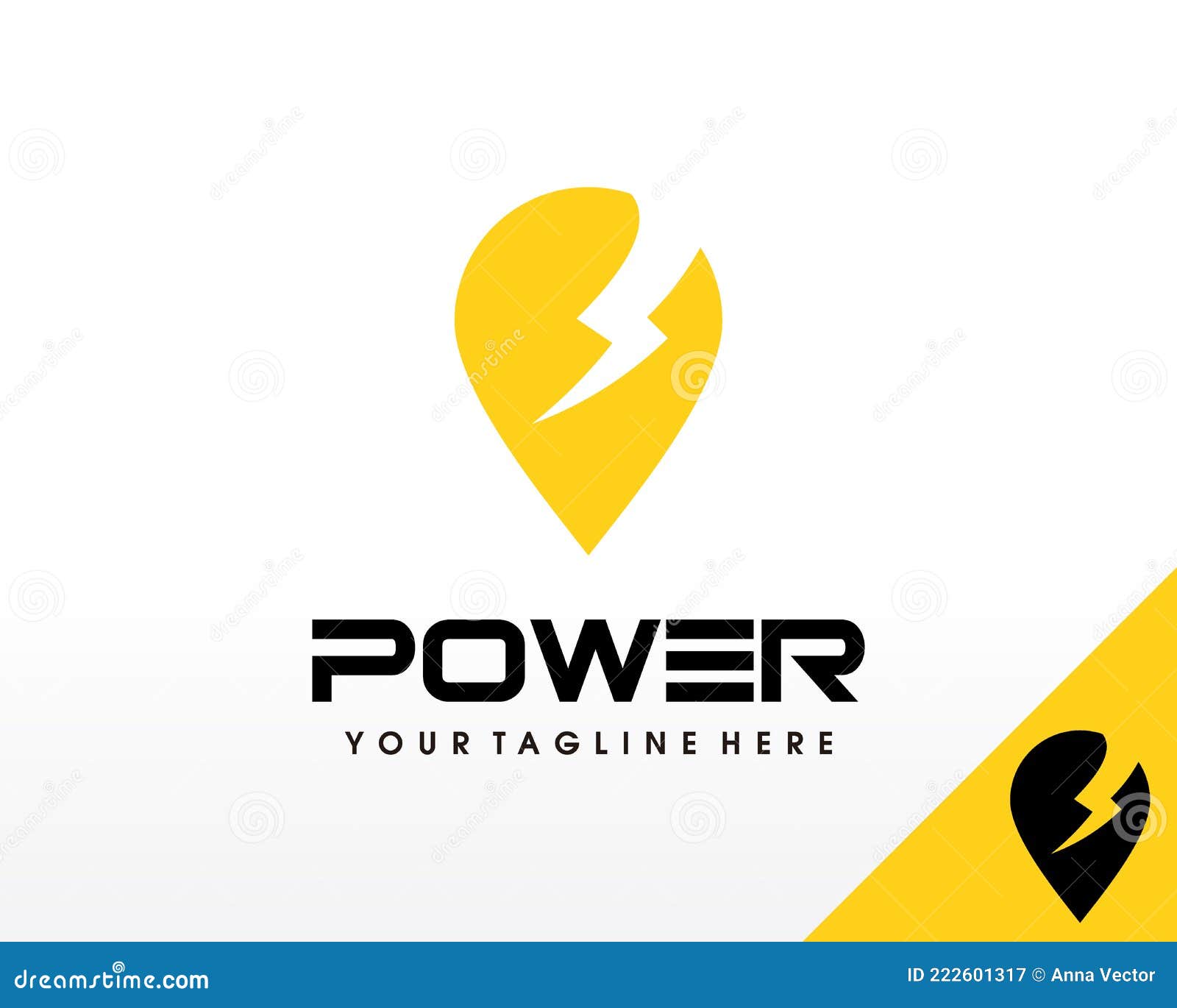 Electric Logo. Electrical Power Logo Design Vector Stock Vector ...