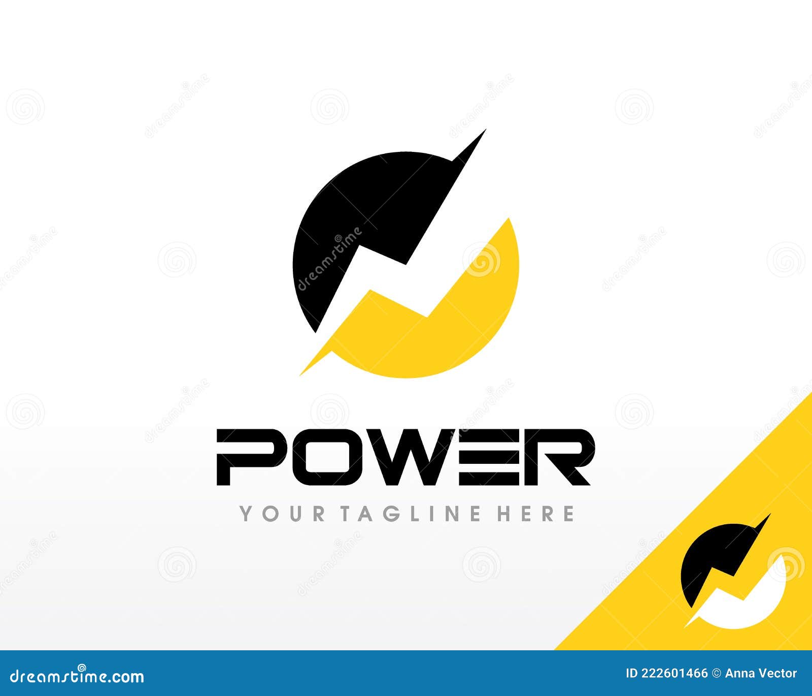 Electric Logo. Electrical Power Logo Design Vector Stock Vector ...